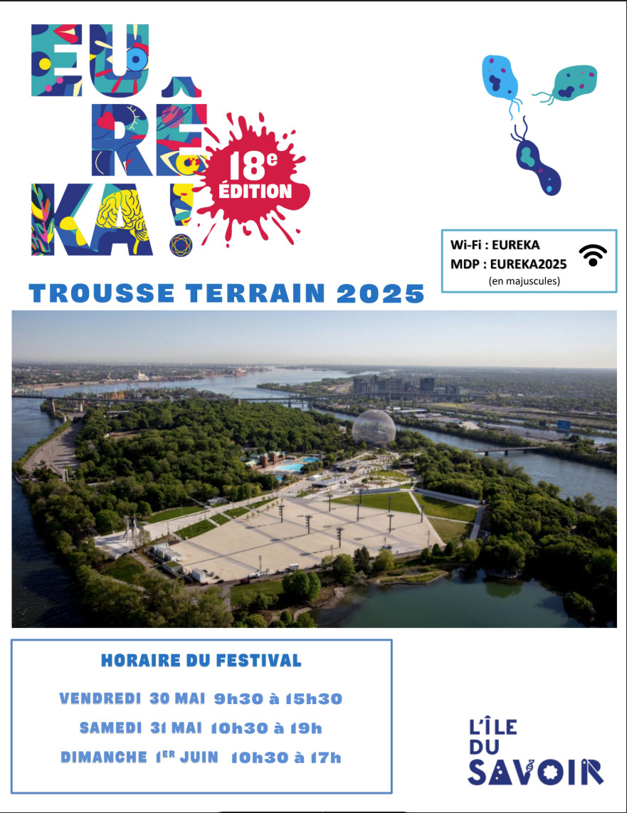 Festival Eureka | Fédération des clubs radioamateurs du Québec (RAQI)